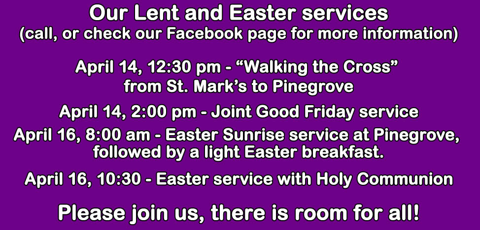 2017_Easter_services | Reaching out to others with God's love